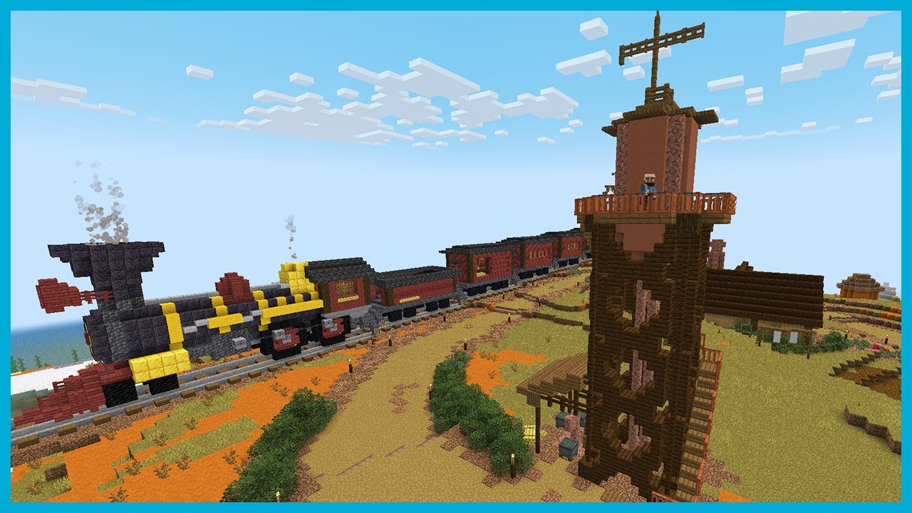 Making an Old West Water Tower in Minecraft on the Eons SMP - YouTube