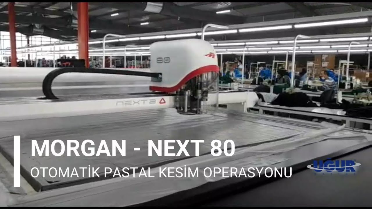 MORGAN TECNICA NEXT 2 ES DELTA 80 CUTTER OTOMATİK KUMAŞ KESİM MAKİNESİ ...