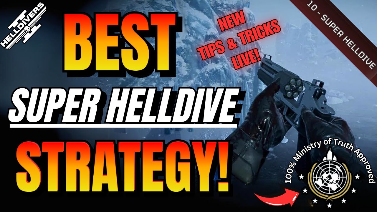 Difficulty 10 Super Helldivers 2 - The Best Tips & Tricks - YouTube