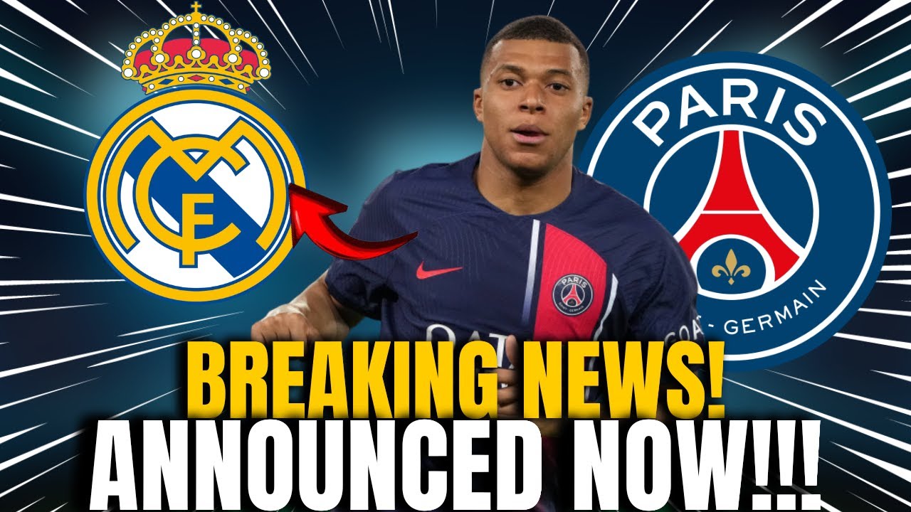 💣🚨BOMB! MBAPPÉ DECIDES TO TRANSFER TO REAL MADRID, SAYS FRENCH ...