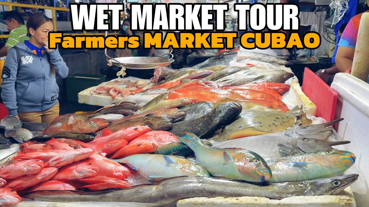 MARKET TOUR at FARMERS MARKET CUBAO QUEZON CITY PHILIPPINES [4k] - YouTube