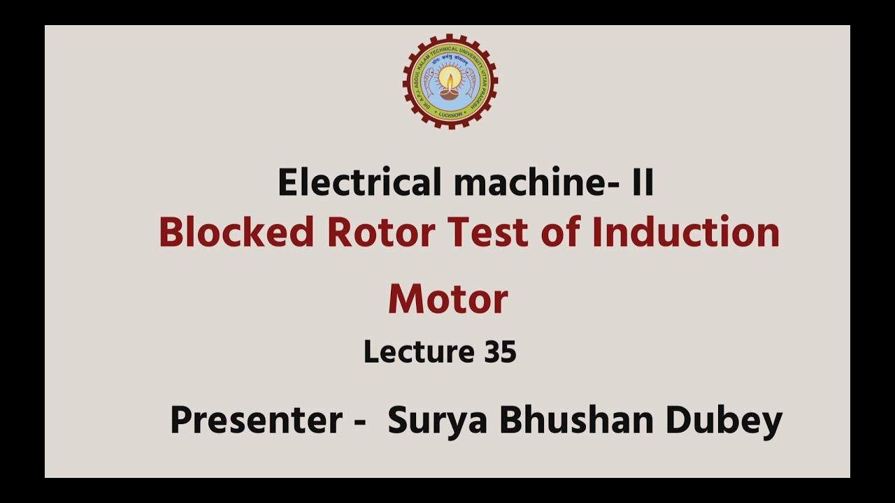 AKTU Digital Education Electrical Machine II Blocked Rotor Test aktu-digital-education-electrical-machine-ii-blocked-rotor-test