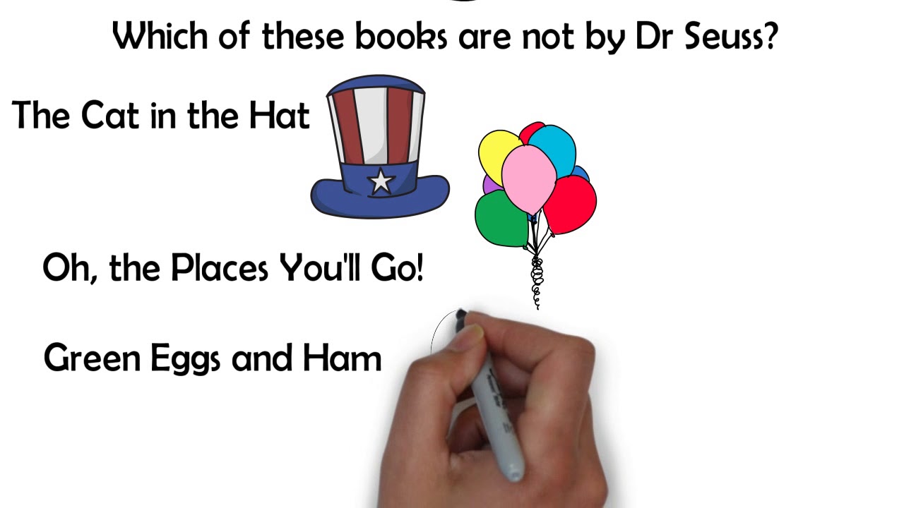 Have fun learn with 5 Dr Seuss books - YouTube
