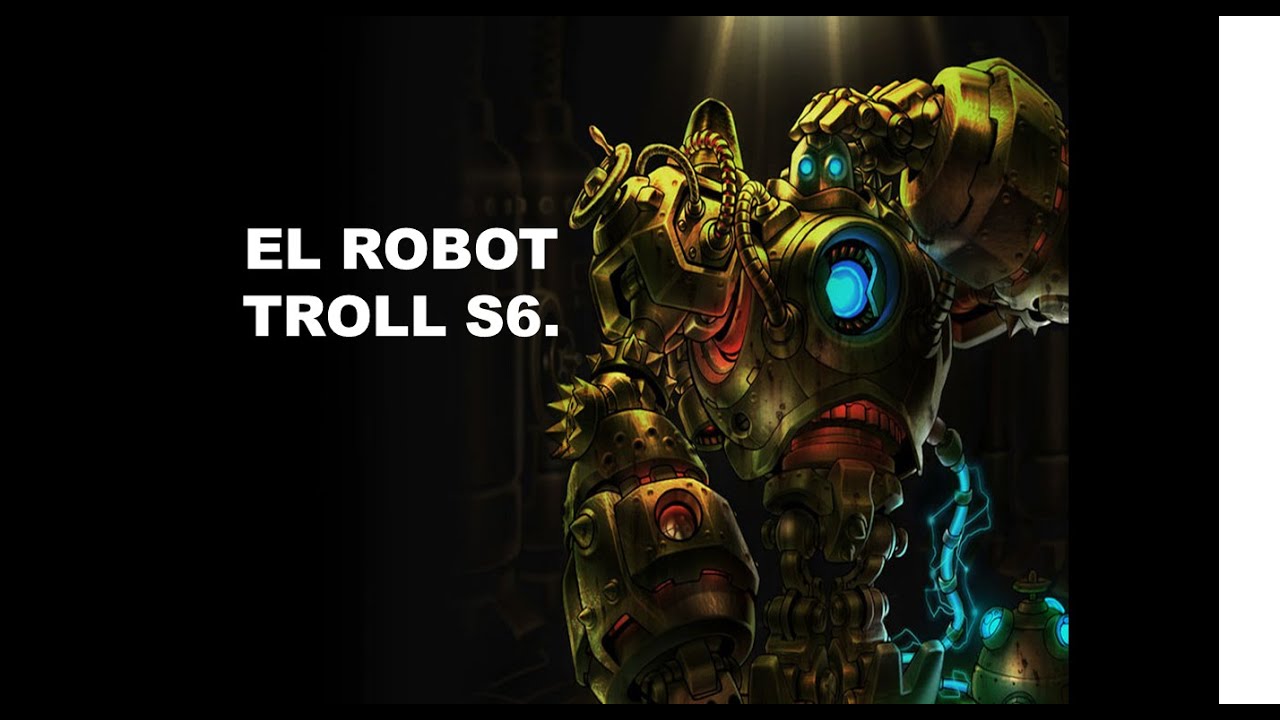 BLITZCRANK TOP S6/ LOL STARK/ JUNGLA O AFK !!!!! - YouTube