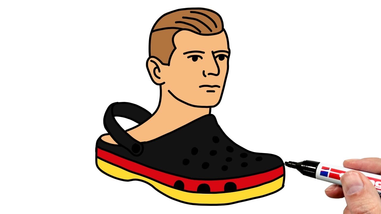 How to Draw Toni Crocs - YouTube