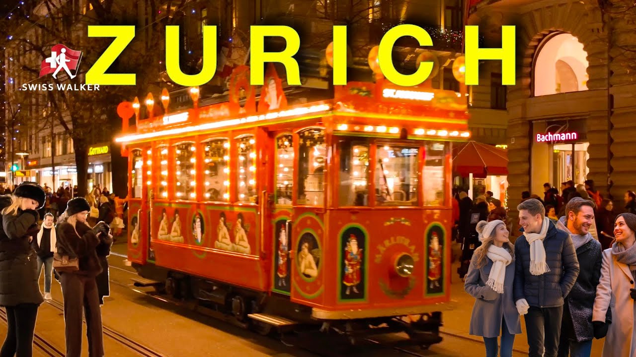 Discover the Magic of Zurich at Night - YouTube
