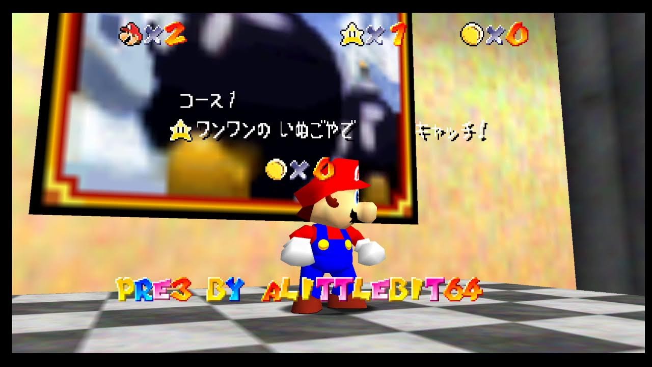My SM64 E3 Rom hack link is description - YouTube