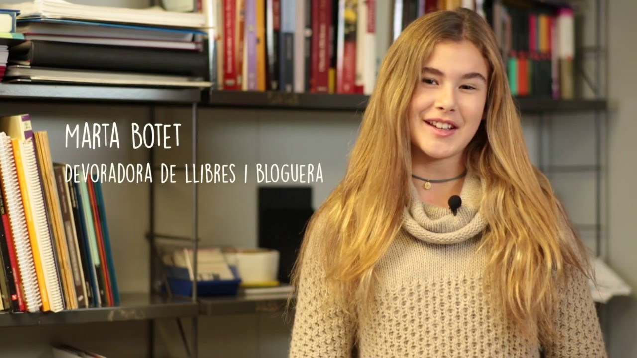Marta Botet, la nostra bloguera Jollibre - YouTube
