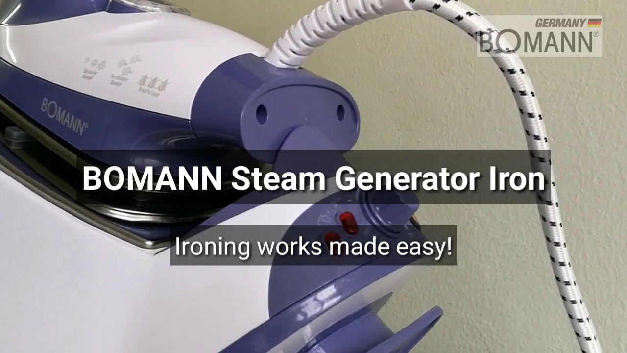 Bomann Steam Generator Iron - YouTube