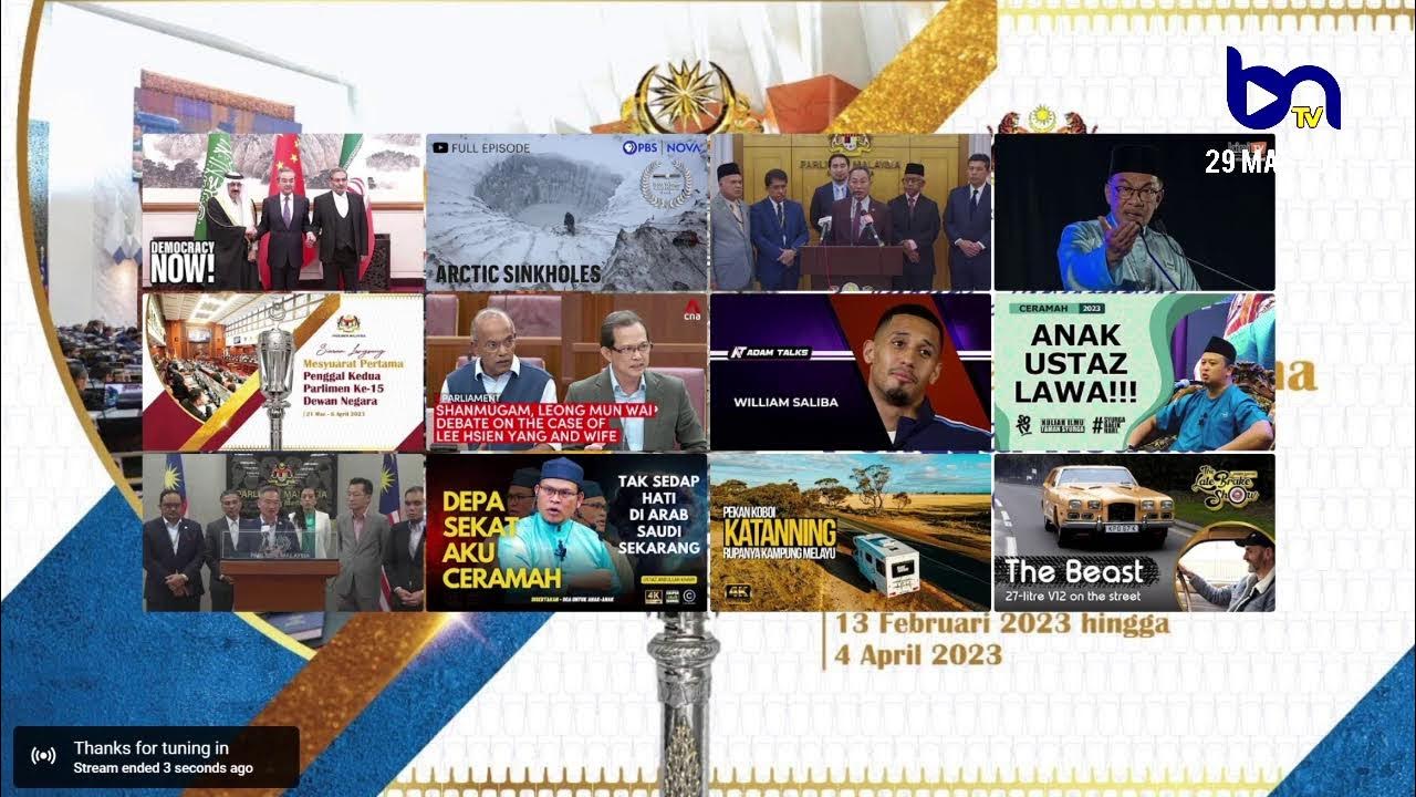 BNTV Live : Persidangan Dewan Rakyat 29 Mac 2023 | Sesi Pagi - YouTube