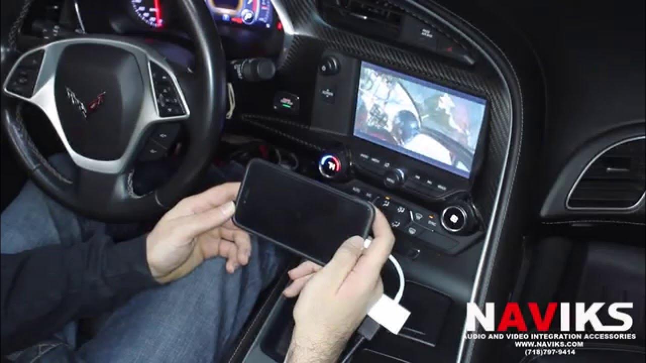2014 Chevrolet Corvette C7 Stingray NAVIKS HDMI Video Interface Add ...