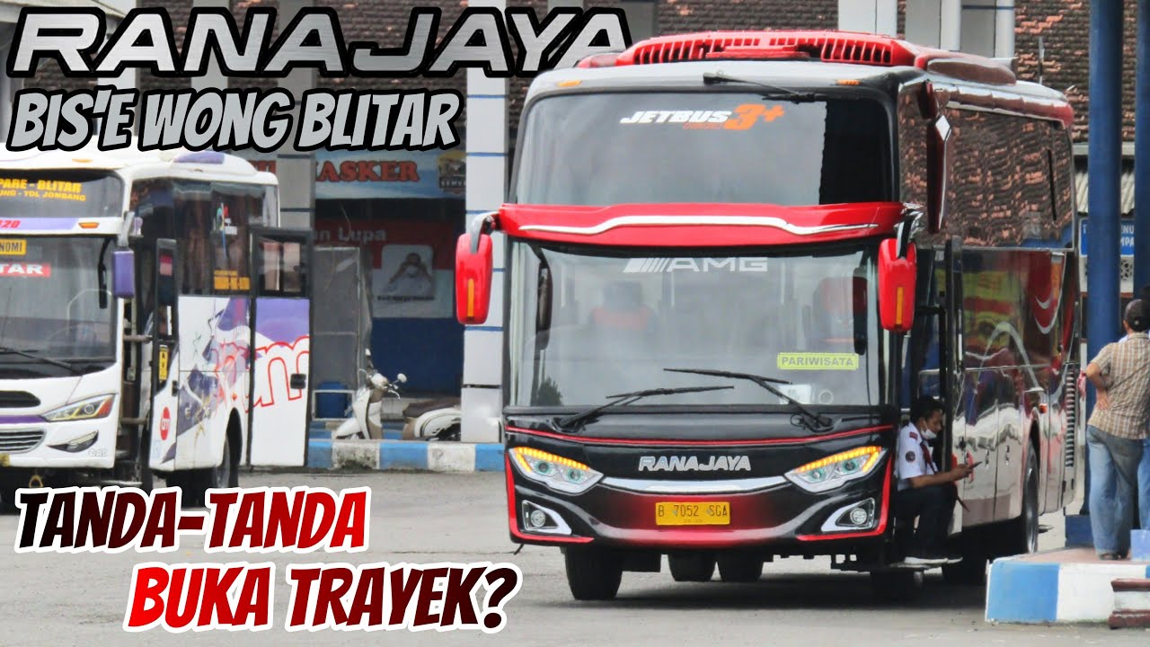 CALON PEMAIN AKAP? PO Ranajaya, Bus Keren dari Kota Blitar - YouTube