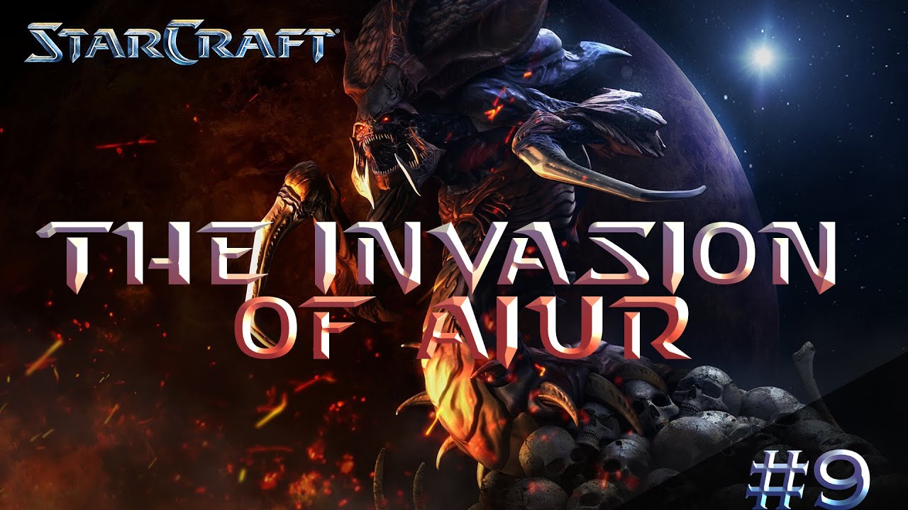 Starcraft - Zerg Campaign Mission 9: The Invasion of Aiur - YouTube