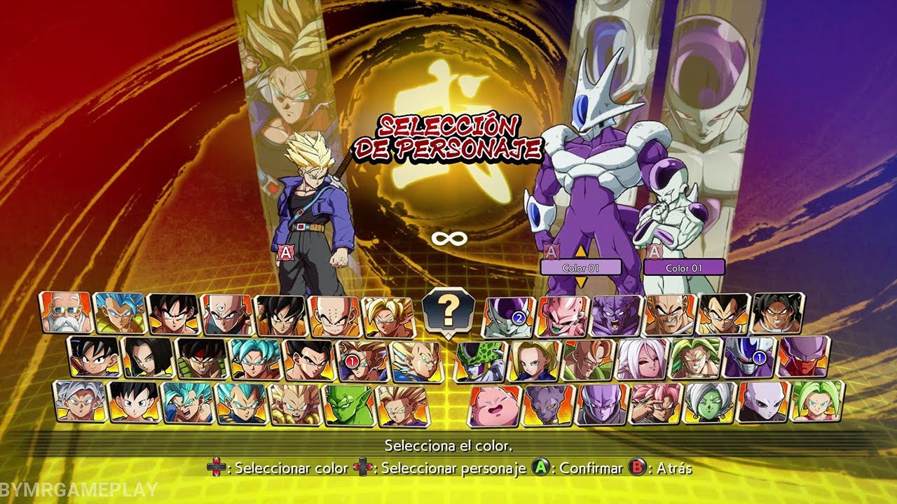 Dragon Ball FighterZ Trunks vs Freezer & Cooler - YouTube