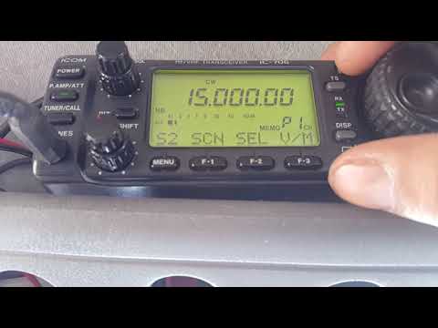 icom 706 telsiz görüşmesi