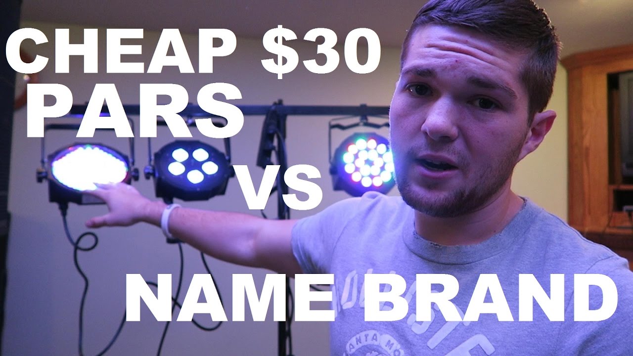 Review & Comparison | $30 Pars | ADJ Par Profile | ADJ Mega Tri Par ...