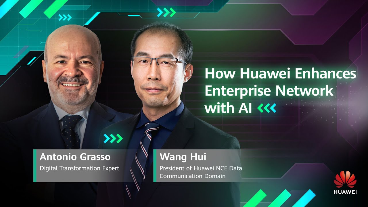 How Huawei Enhances Enterprise Network with AI - YouTube
