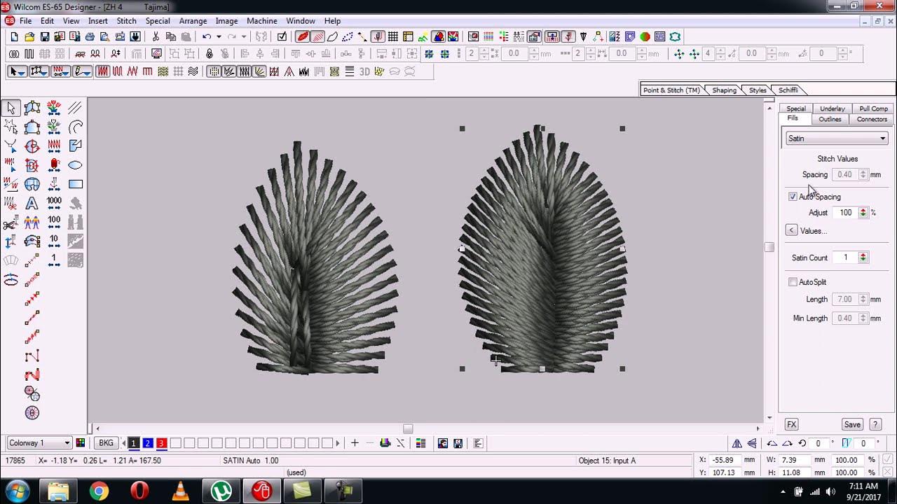 Wilcom Tutorials/How to make a beautiful PUTTI #wilcome4 #wilcom #tutorial - YouTube