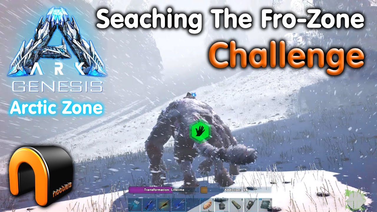 ARK Genesis SEARCHING THE FRO-ZONE Challenge & LOOT! - YouTube