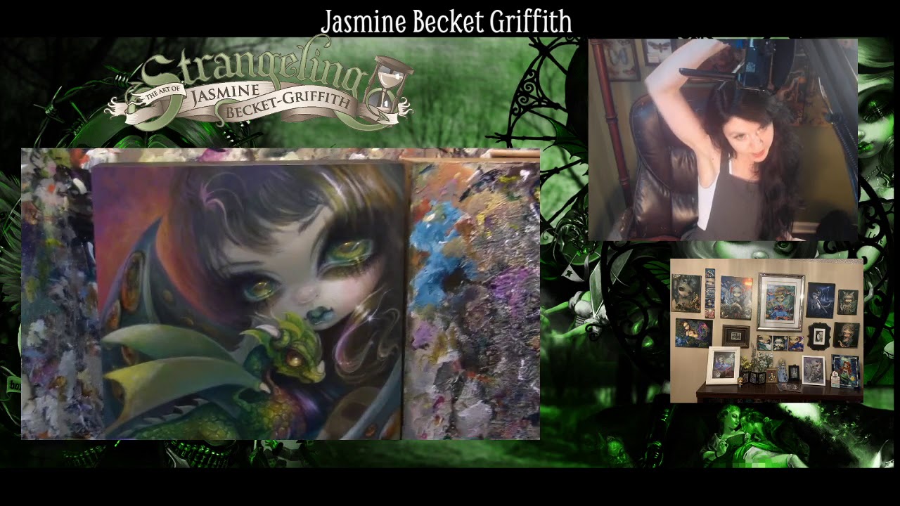 Strangeling The Art of Jasmine Becket Griffith Acrylic Paintings ...
