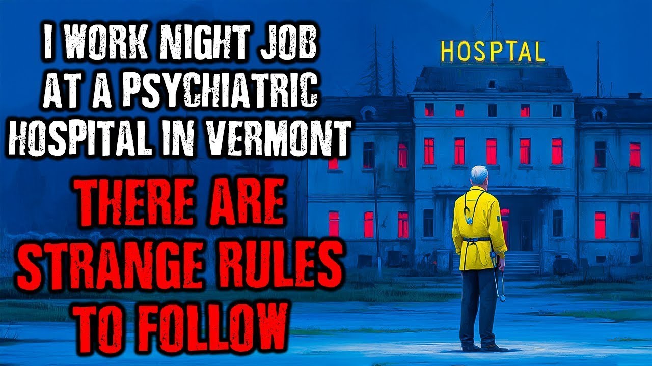 I'm a Night Janitor at a Psychiatric Hospital in Vermont, There are ...