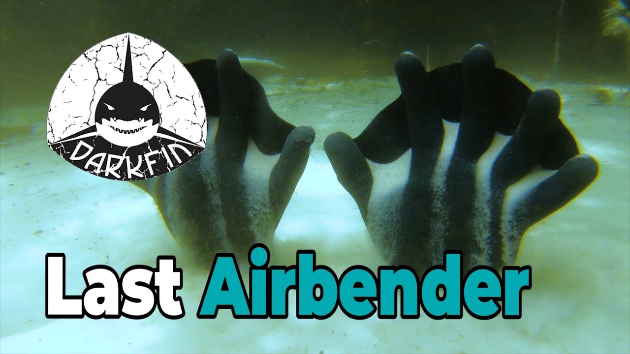 Darkfin Gloves Waterbending | Catching Water Drops - YouTube