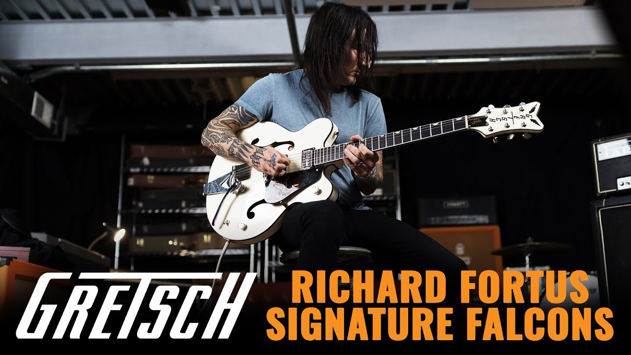 Gretsch Richard Fortus Signature Falcon | CME Gear Demo | Richard ...