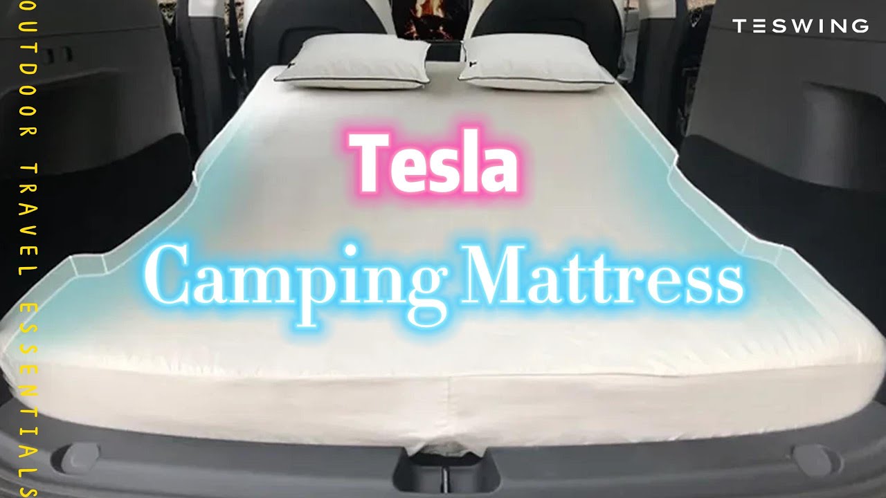 Traveler's White Moonlight - Tesla Camping Mattress for Model 3/Y ...