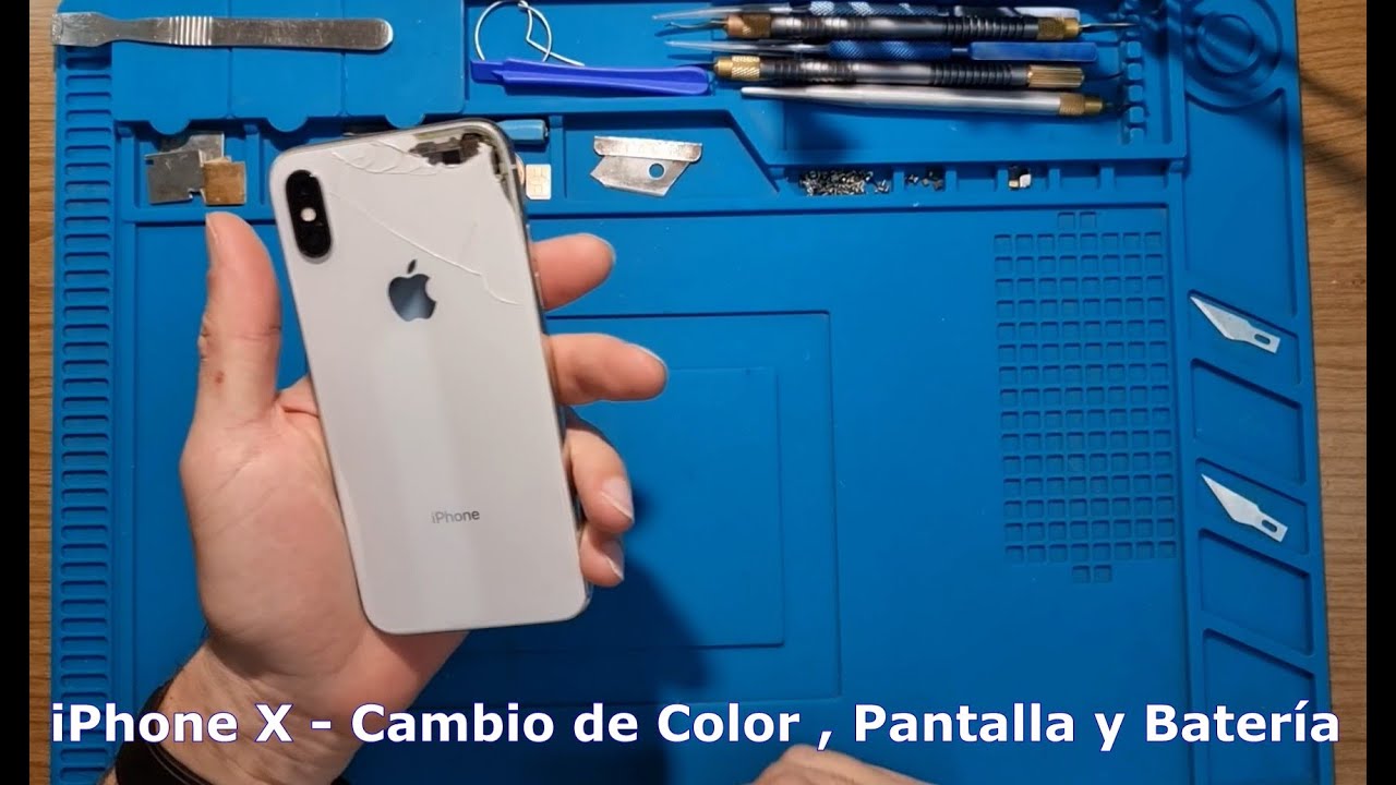 Iphone X quiero cambiarle el color se puede? -Cambio de color pantalla ...