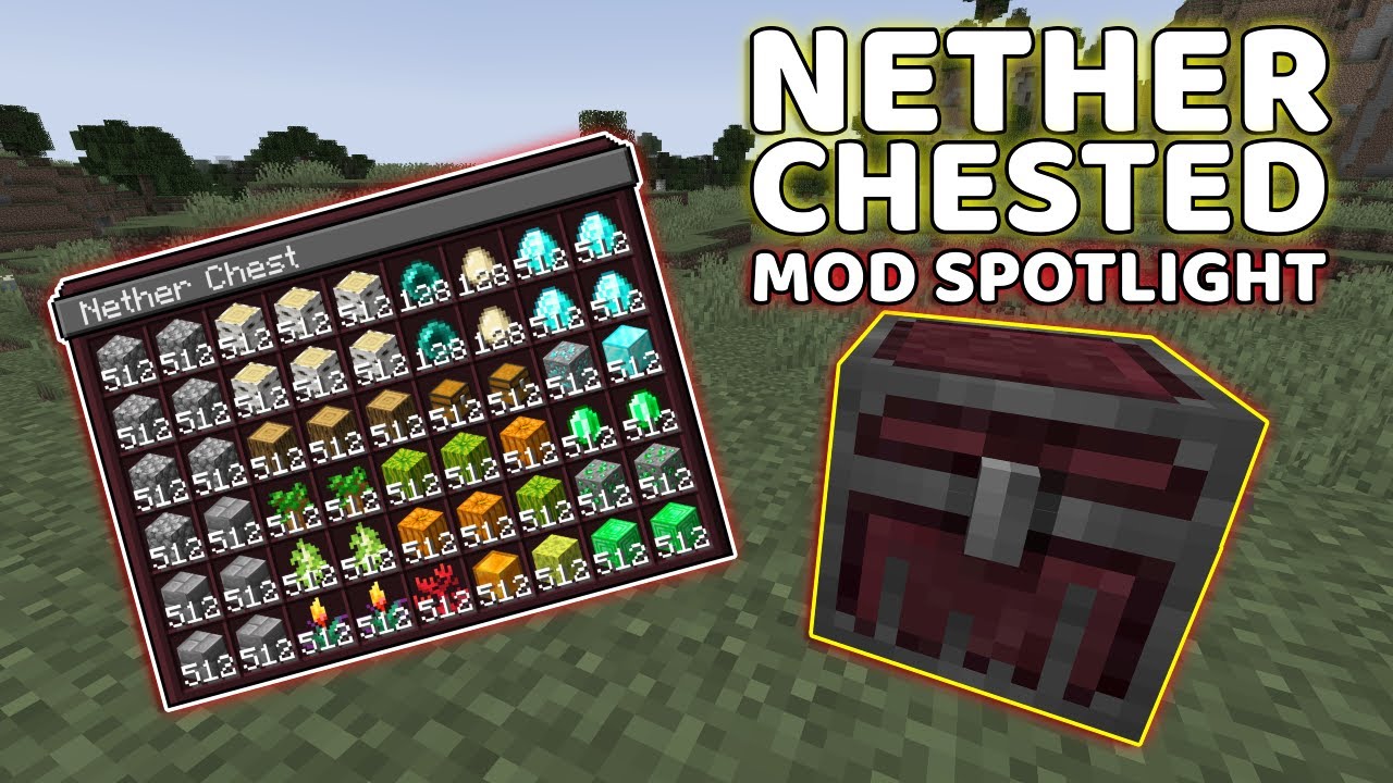 Nether Chested Mod - Minecraft's Most OP Chest? - YouTube