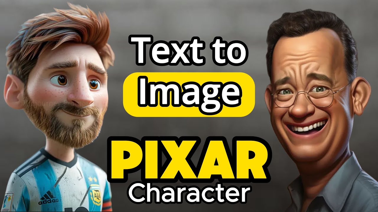 Create Pixar Style Characters in SECONDS Like @BibleNutshells | Text to ...