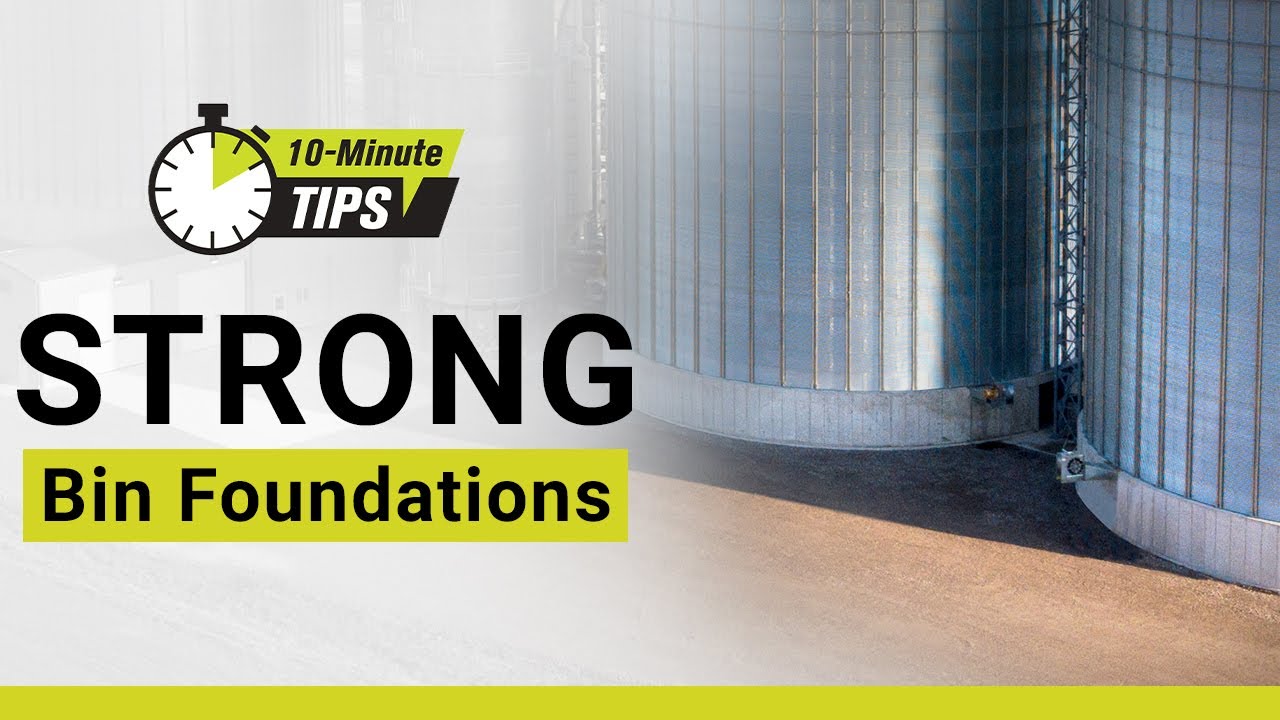 Five Key Points for a Strong Bin Foundation - Brock 10-Min Tips 202208 ...