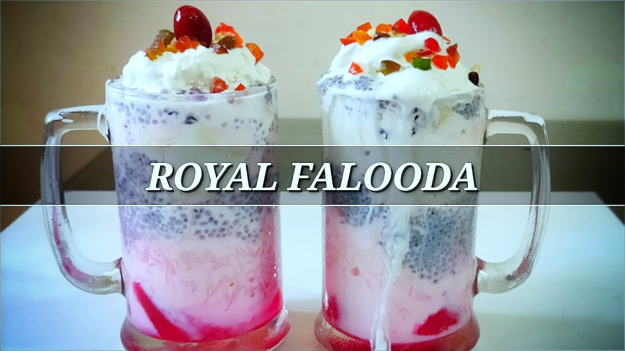 Royal Falooda Recipe| how to make royal falooda at home - YouTube