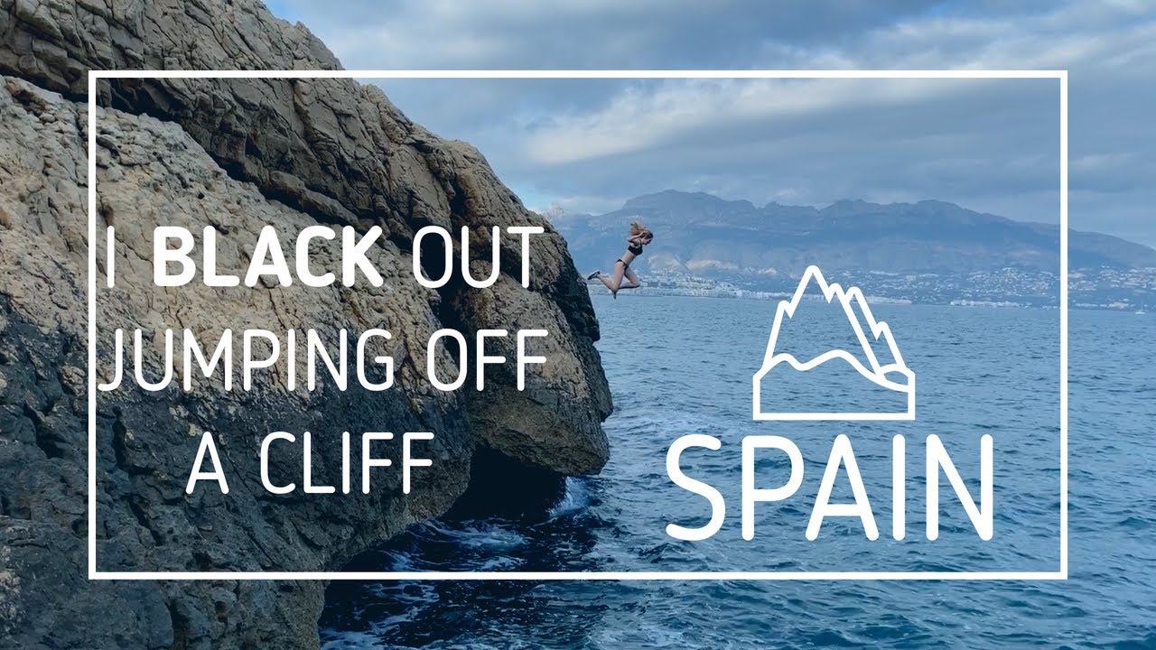 Spain: I almost black out cliff jumping - YouTube