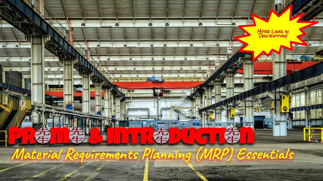 Material Requirements Planning #mrp Essentials Promo and Introduction ...