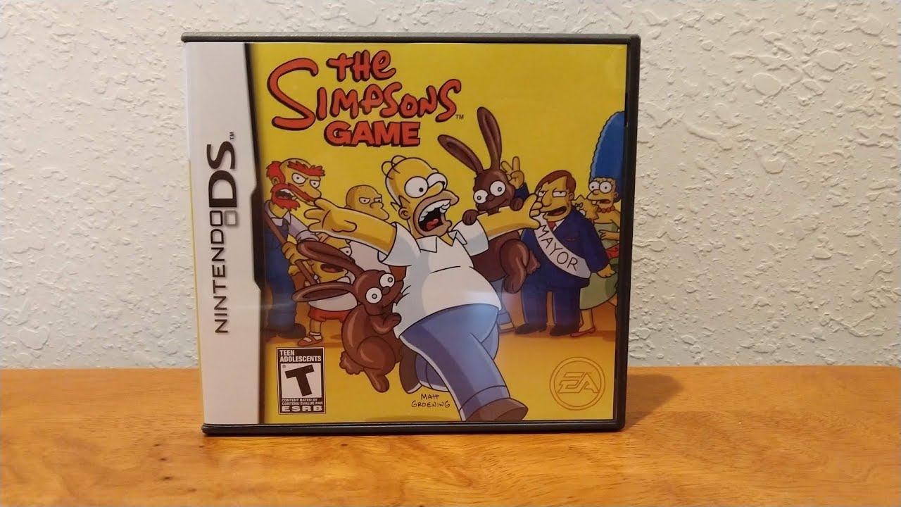 Every Simpsons Game on the Nintendo DS - A Brief History - YouTube