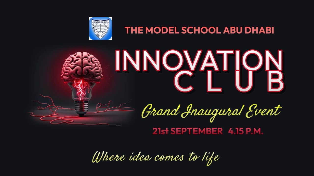 Innovation club event: Where ideas take flight - YouTube