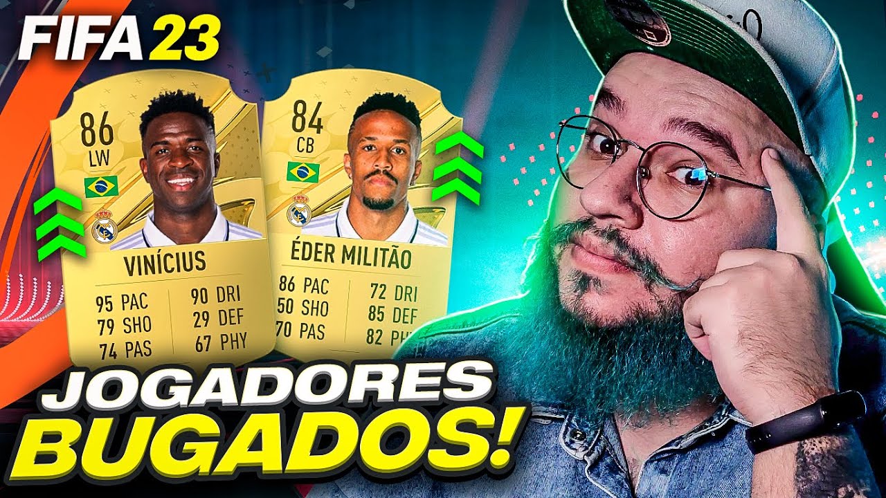 JOGADORES BUGADOS NO FIFA 23! CARTAS OFICIAIS - YouTube