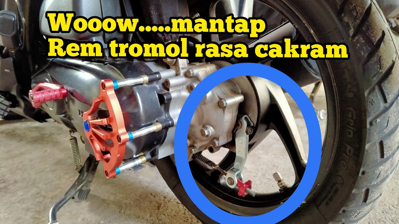 Pasang paha rem new Vario 150 led di beat esp - YouTube