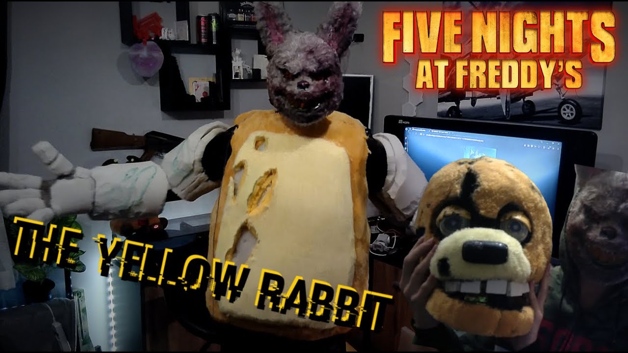 "The Yellow Rabbit" or Spring Bonnie Cosplay Upper Body In Detail ...