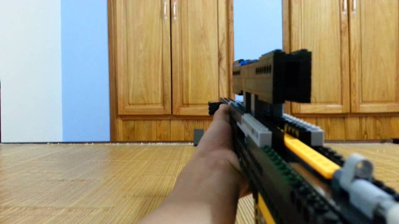 Súng lego barret m99 (bắn đạn) - YouTube
