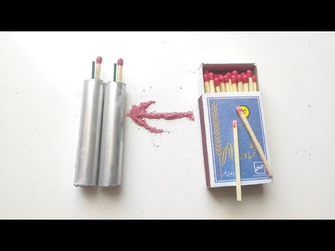 How to make firecrackers with a match? - YouTube
