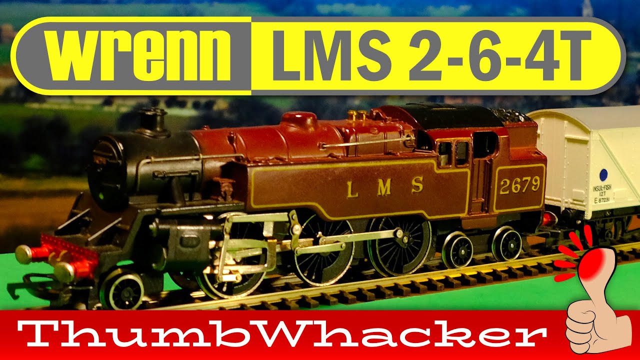 Wrenn Railways LMS 2-6-4T and Five Wagons, Secret Stash Pt 2 - YouTube