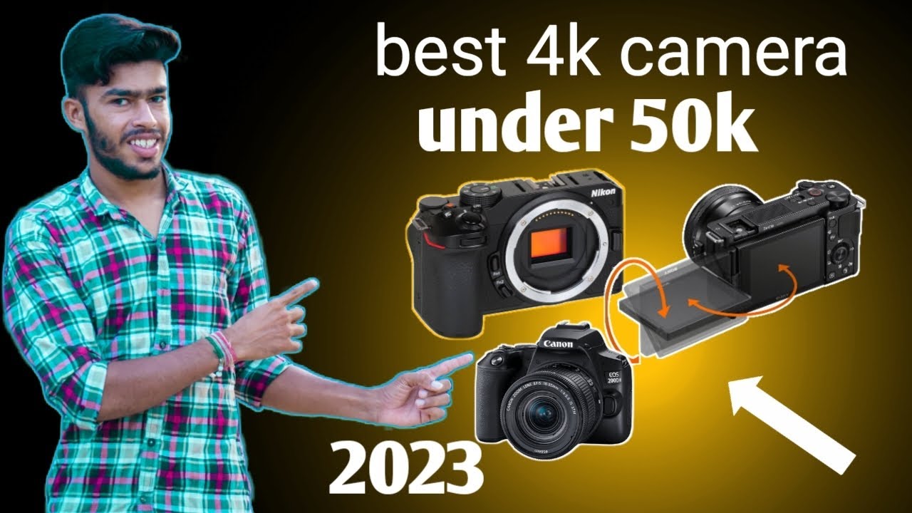 best 5 camera under 50k | Nikon Canon and Sony | 4K 30fps 120fps slow ...