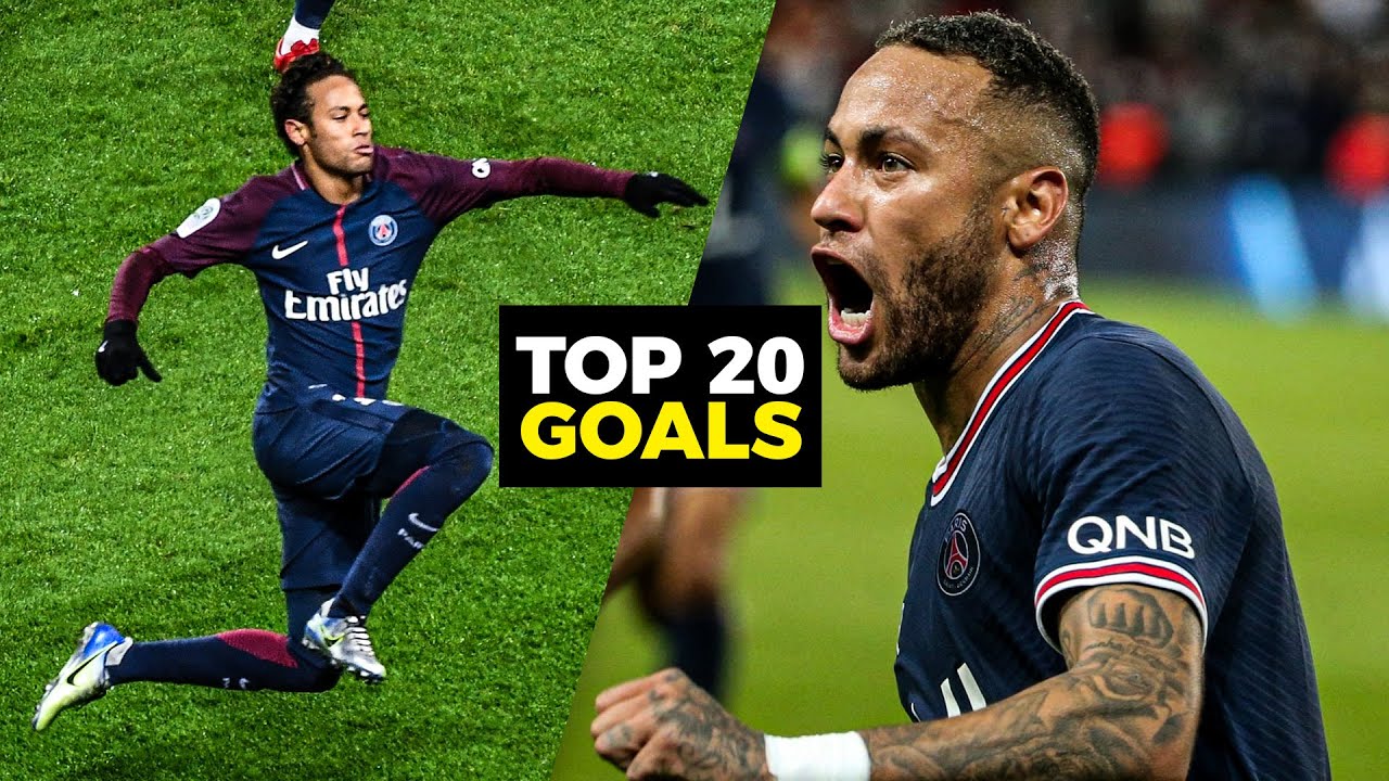 Neymar Jr Top 20 Goals for PSG - YouTube
