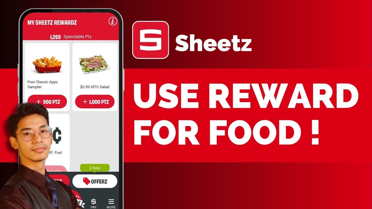 How To Redeem Sheetz Reward For Food ! - YouTube