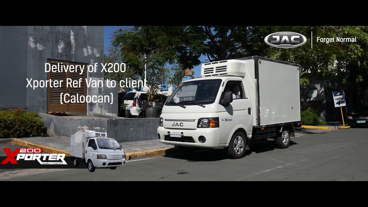 JAC X200 Xporter Refrigerated Van | JAC Motors Philippines - YouTube