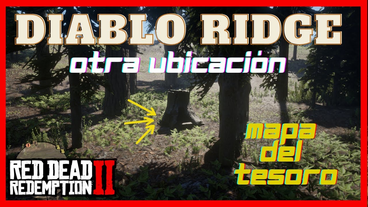 OTRA UBICACIÓN DE LA RECOMPENSA DEL MAPA DEL TESORO DIABLO RIDGE | # ...