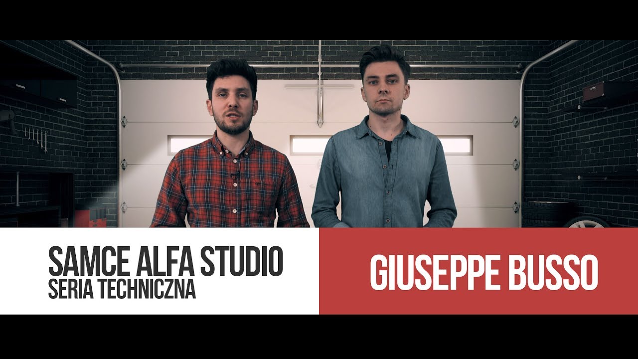 Seria techniczna - SAMCE ALFA STUDIO - Giuseppe Busso - Odcinek 1 - YouTube