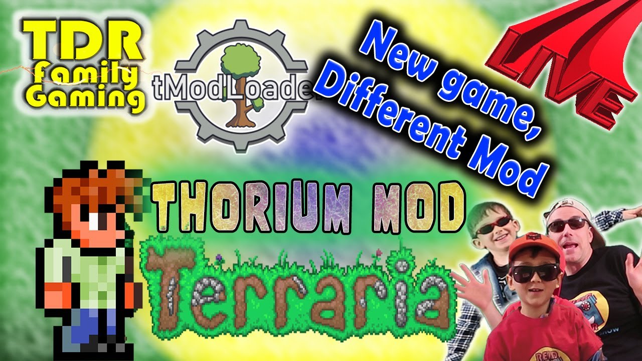 Terraria Thorium Mod Stream 1 Youtube пока химички не